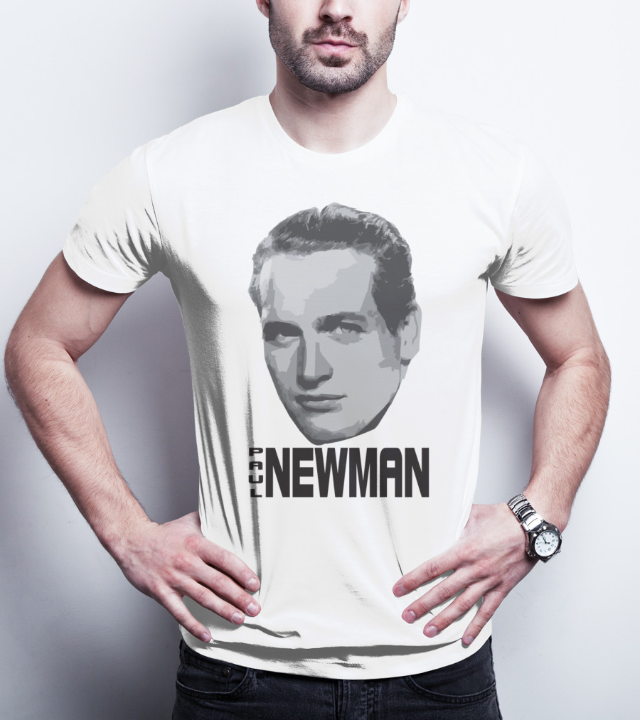 Paul Newman Graphic Portrait T-Shirt