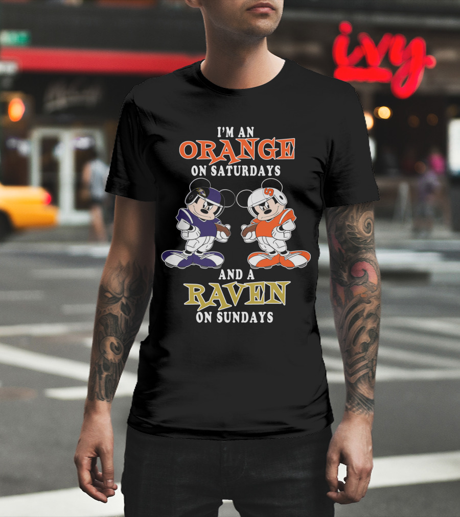 I'm An Orange On Saturdays And A Raven On Sundays T-Shirt