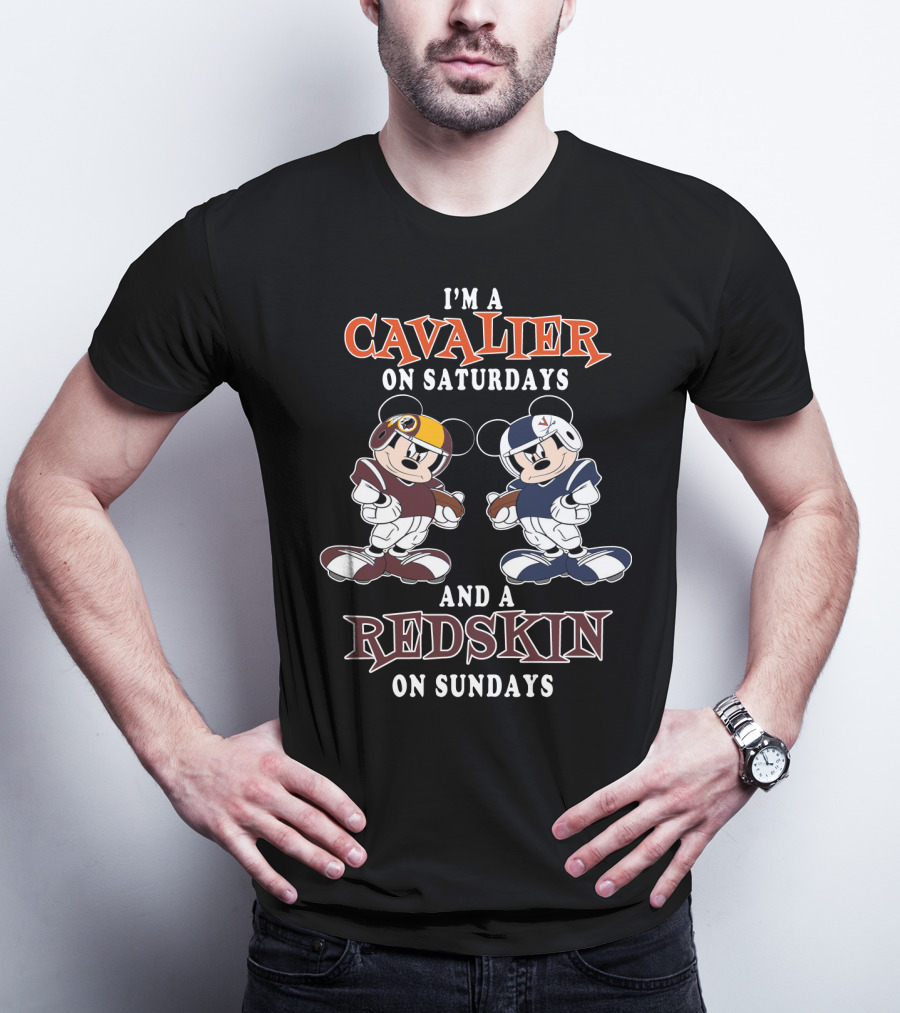 I'm A Cavalier On Saturdays And A Redskin On Sundays T-Shirt