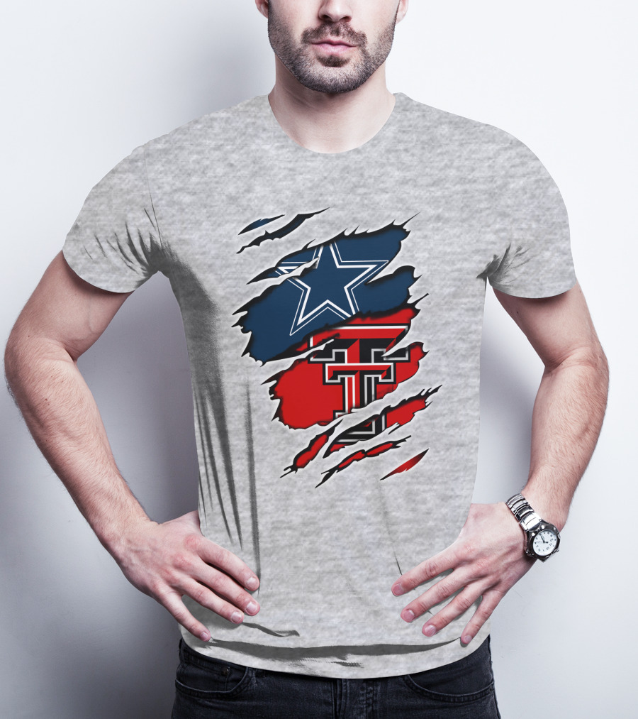 Dallas Star Texas Tech Double T T-Shirt