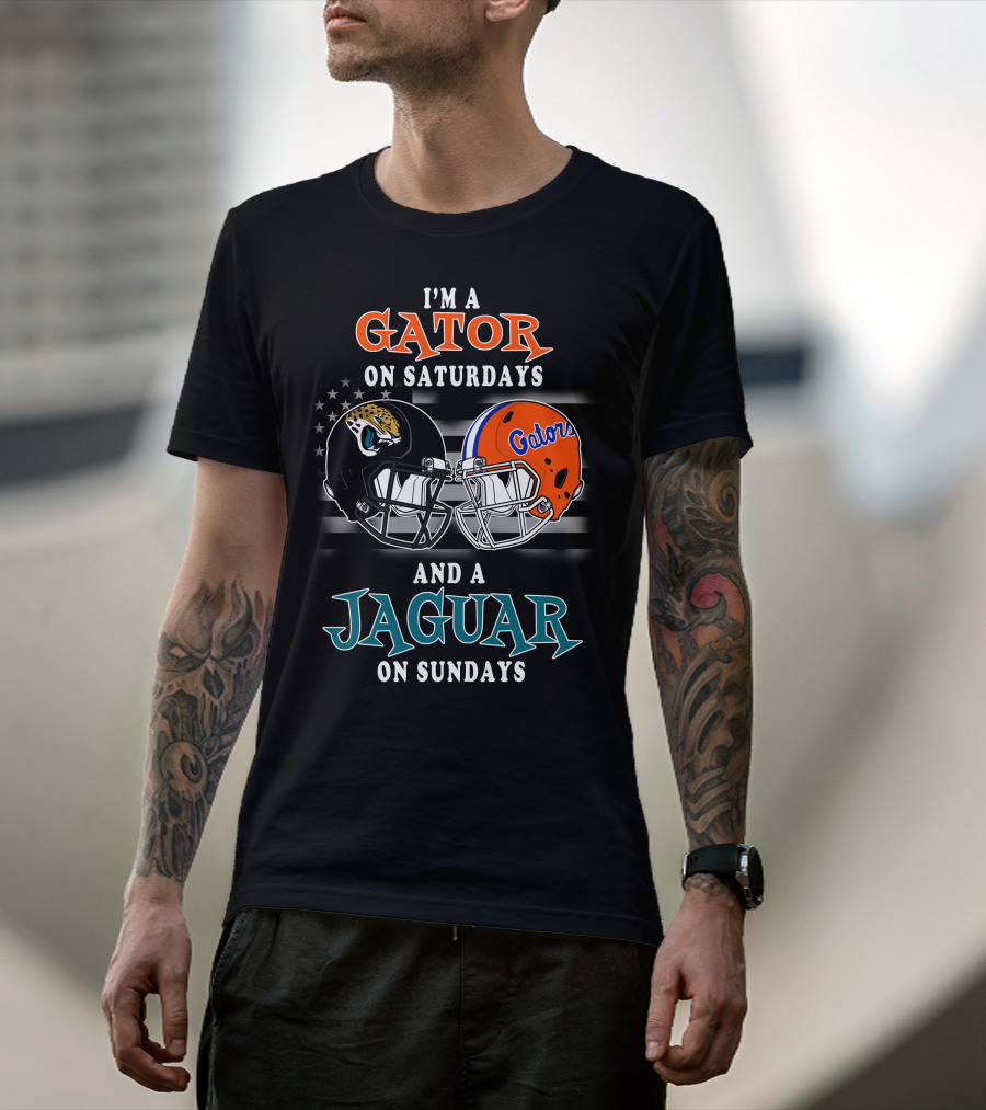 I'm A Gator On Saturdays And A Jaguar On Sundays T-Shirt