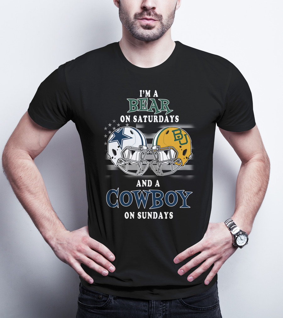 I'm A Bear On Saturdays And A Cowboy On Sundays T-Shirt