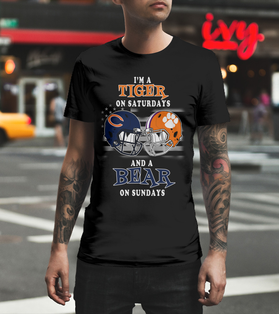 I'm A Tiger On Saturdays And A Bear On Sundays T-Shirt