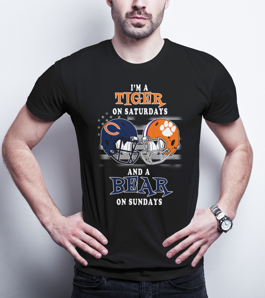 I'm A Tiger On Saturdays And A Bear On Sundays T-Shirt