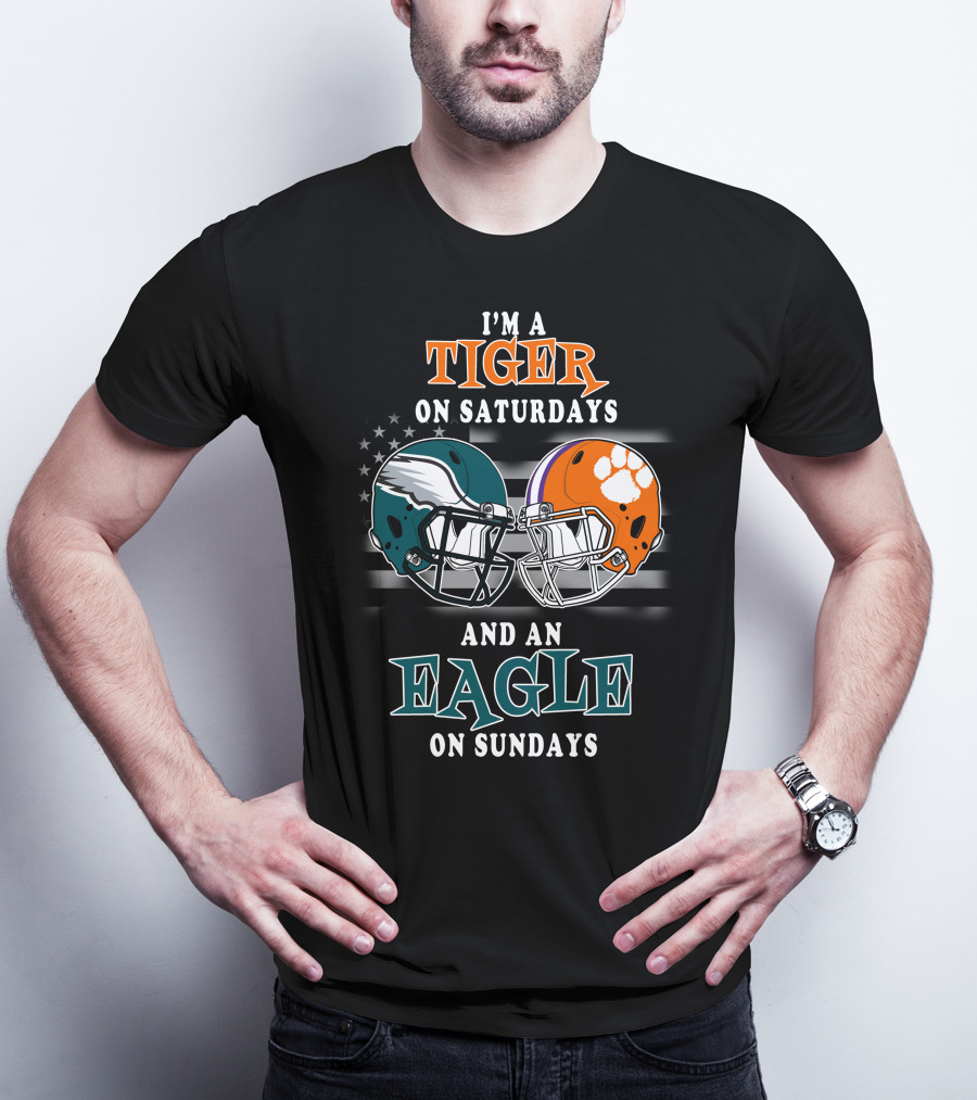 I'm A Tiger On Saturdays And An Eagle On Sundays T-Shirt