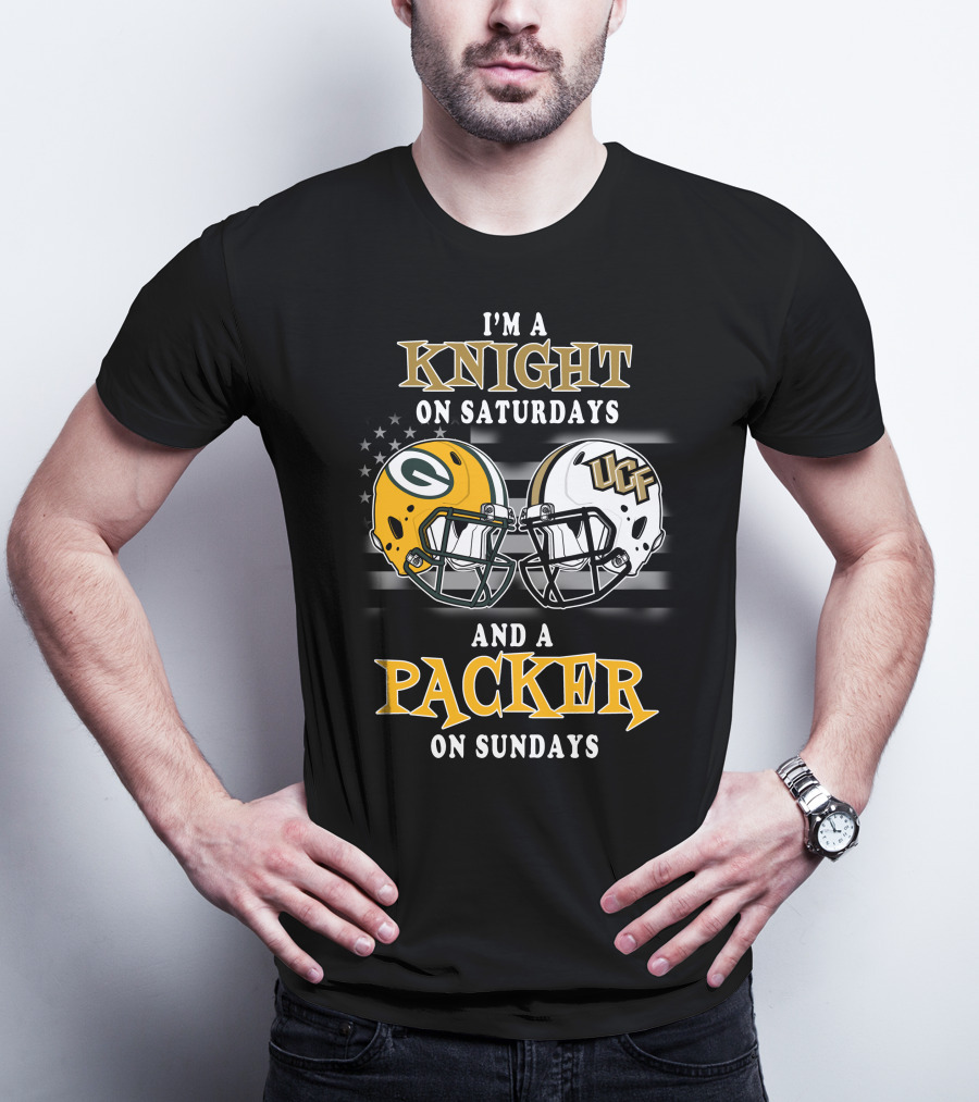 I'm A Knight On Saturdays And A Packer On Sundays T-Shirt