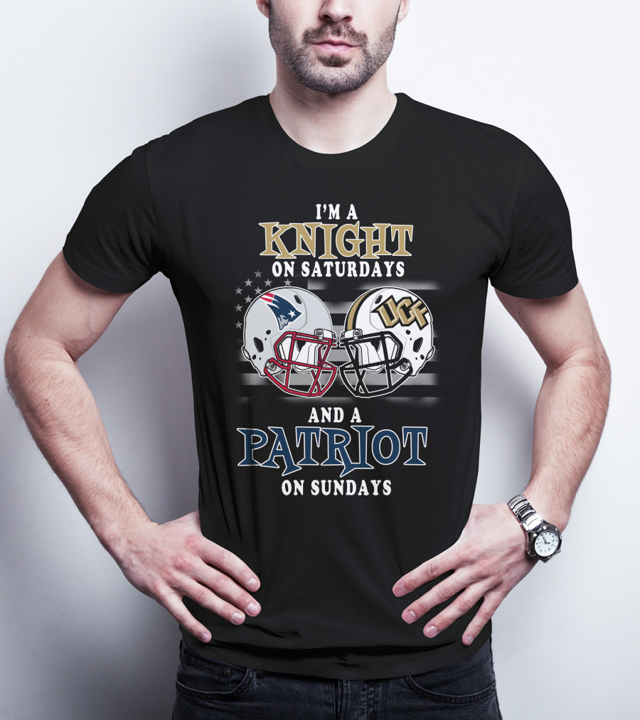 I'm A Knight On Saturdays And A Patriot On Sundays Ucf T-Shirt