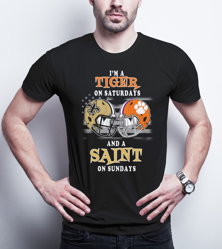 I'm A Tiger On Saturdays And A Saint On Sundays T-Shirt