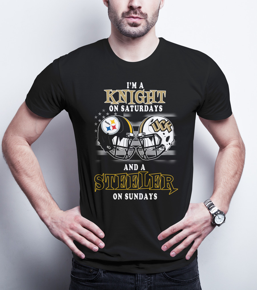 I'm A Knight On Saturdays And A Steeler On Sundays T-Shirt