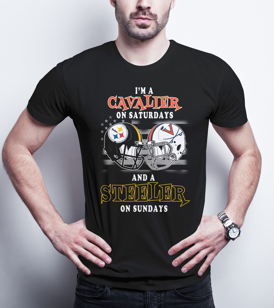 I'm A Cavalier On Saturdays And A Steeler On Sundays T-Shirt