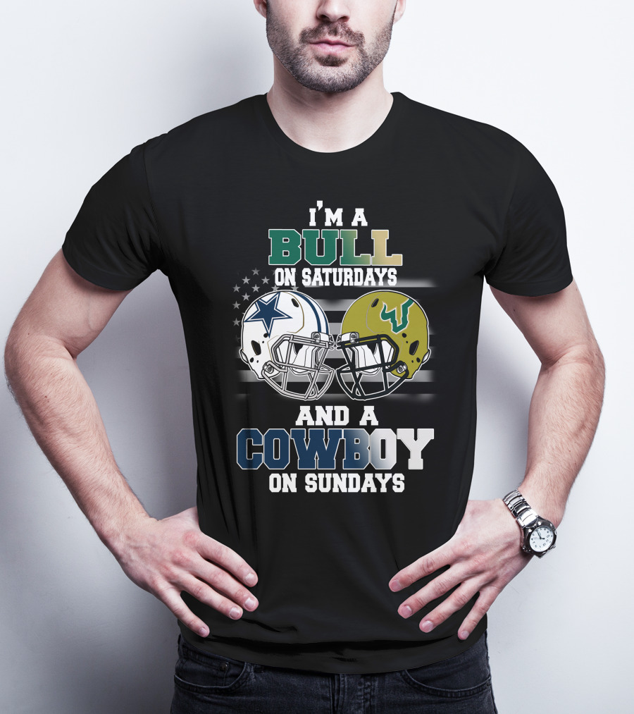 I'm A Bull On Saturdays And A Cowboy On Sundays T-Shirt