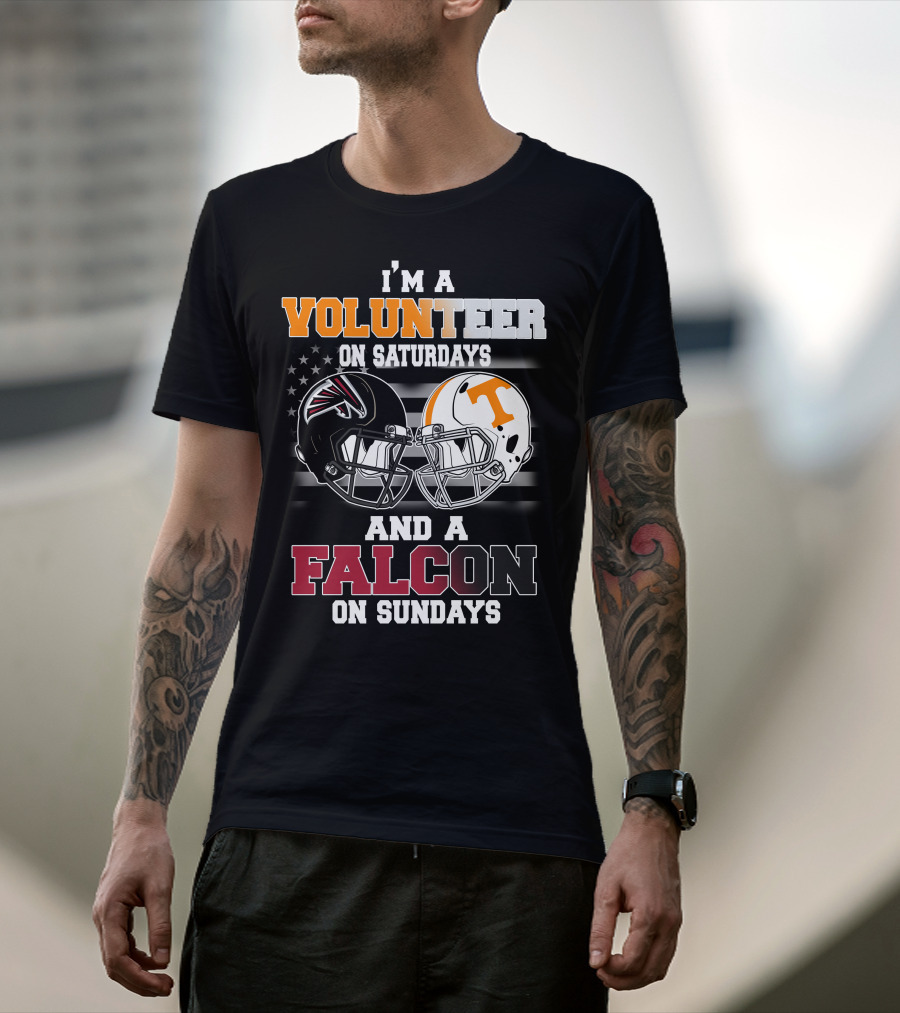 I'm A Volunteer On Saturdays And A Falcon On Sundays T-Shirt