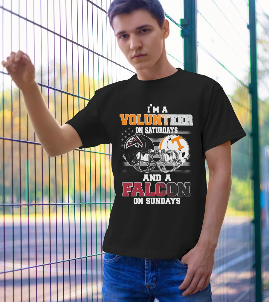 I'm A Volunteer On Saturdays And A Falcon On Sundays T-Shirt