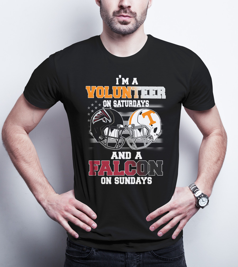 I'm A Volunteer On Saturdays And A Falcon On Sundays T-Shirt