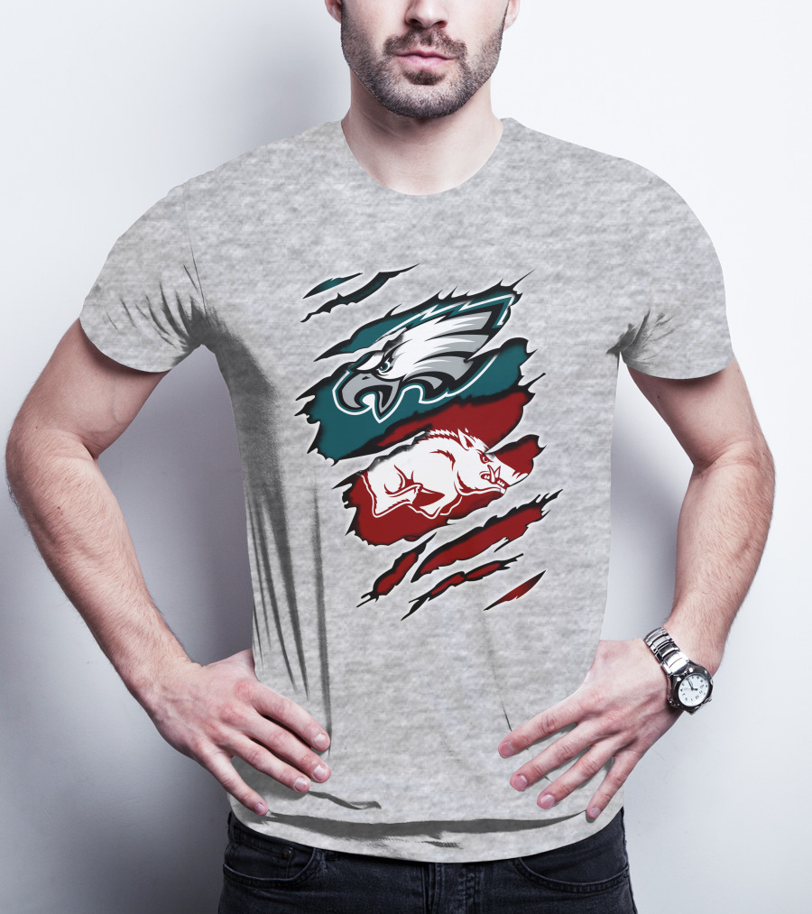 Eagles Razorbacks Eagles Razorbacks Football Rivalry T-Shirt