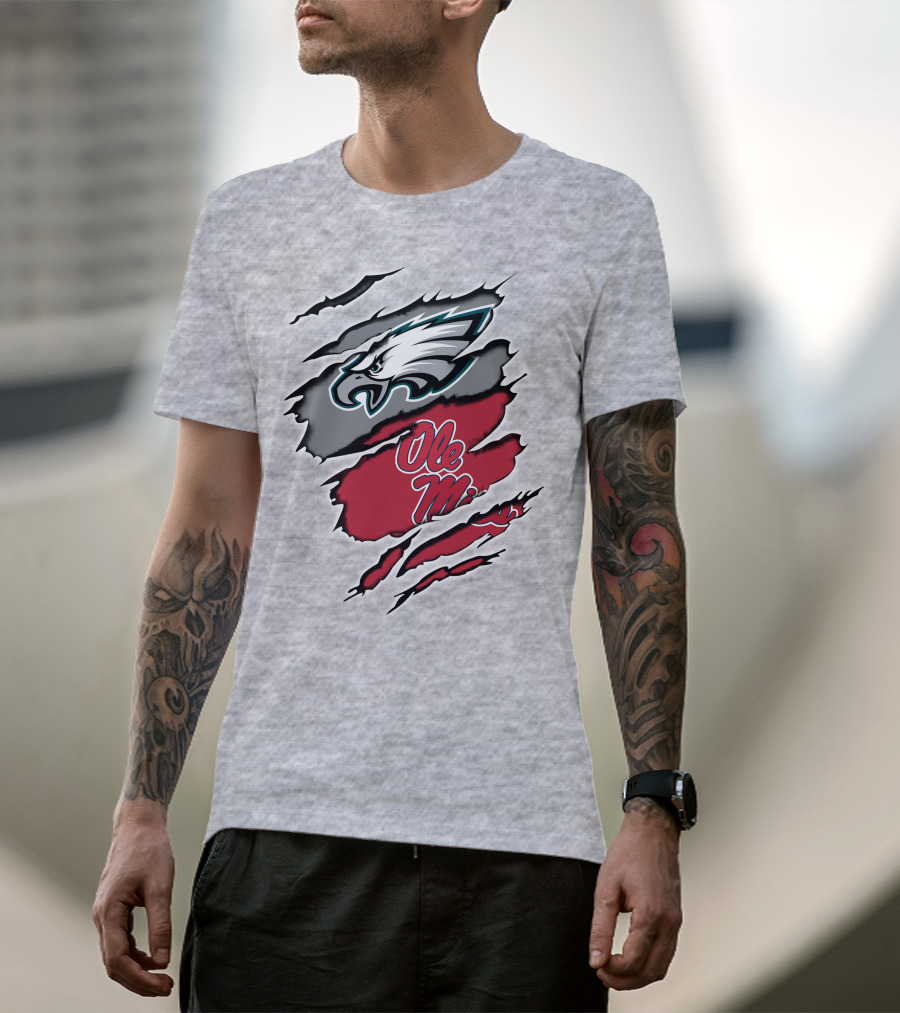 Eagles Ole Miss Torn T-Shirt