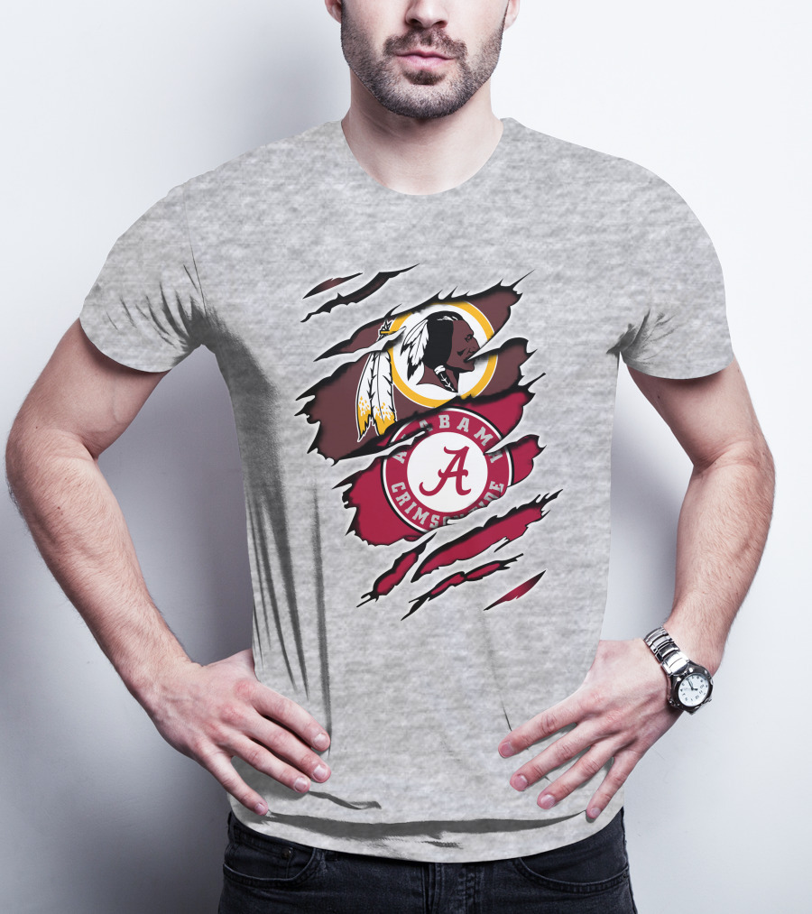 Washington Redskins Alabama Crimson Tide T-Shirt