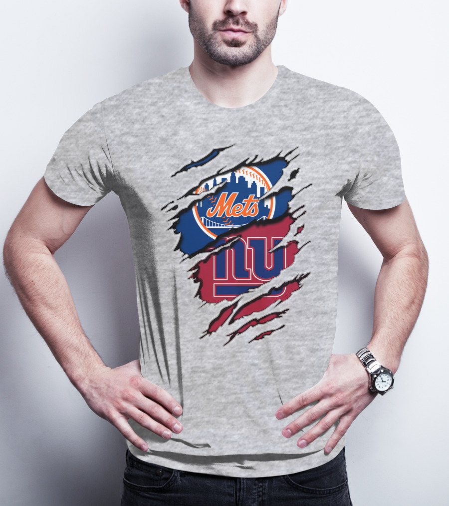 New York Giants Mets Crossover T-Shirt