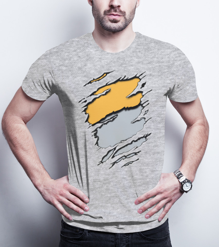 Ath Rai Tiger Claw Abstract T-Shirt