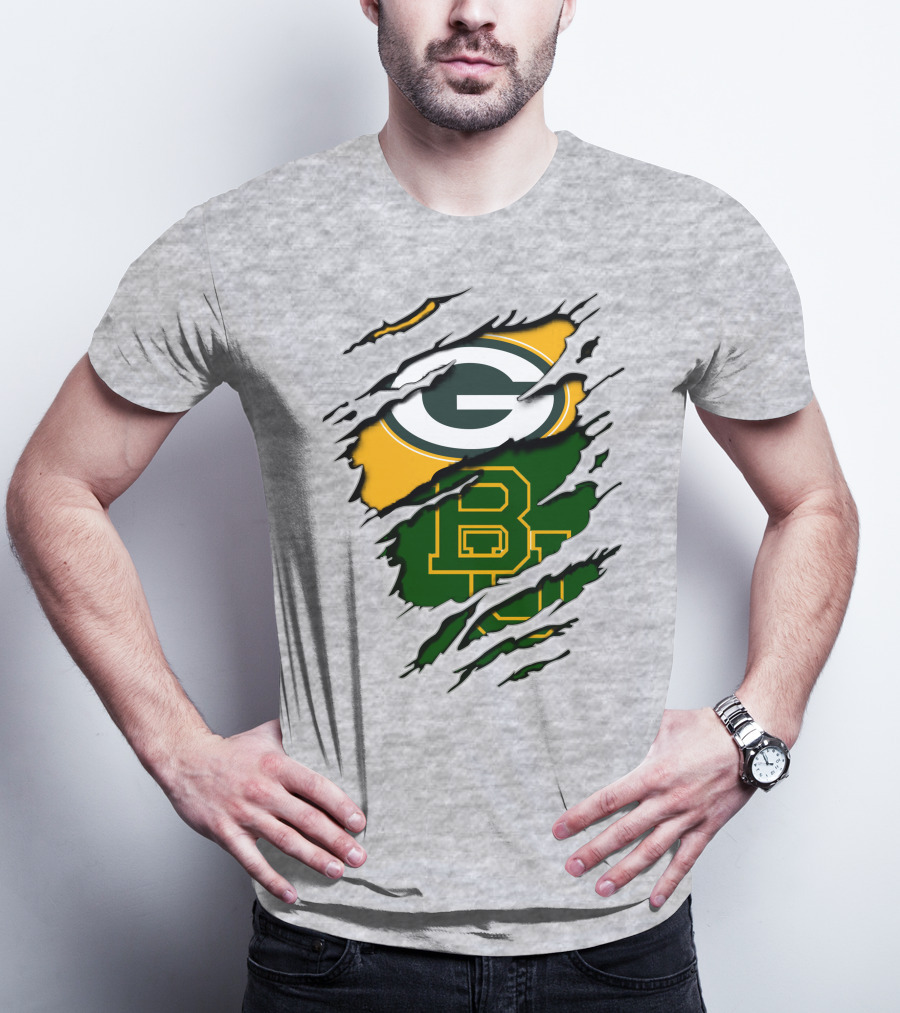 Green Bay Packers Baylor Bears T-Shirt