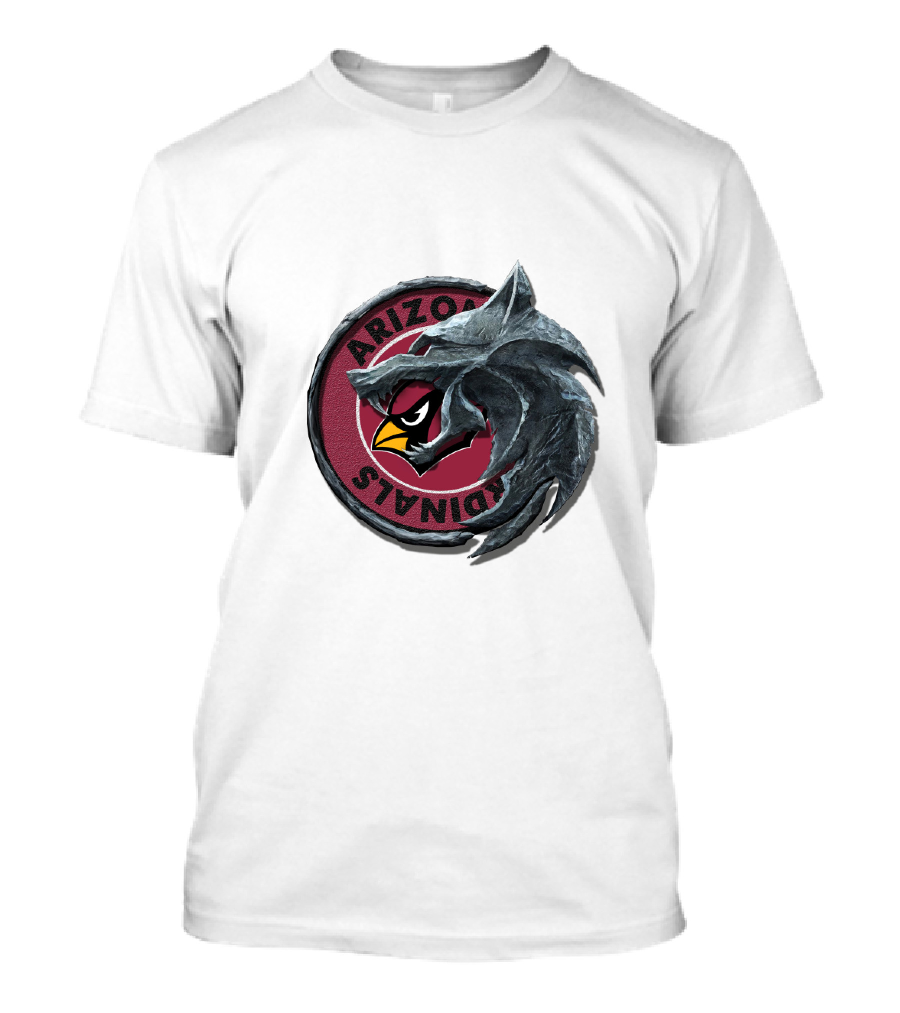 Arizona Cardinals Ravens Style Duality T-Shirt