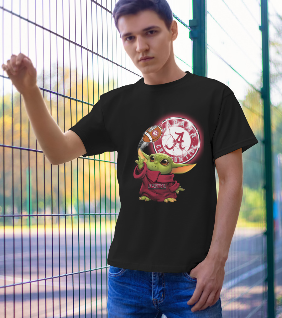 Alabama Crimson Tide Baby Alien Football Magic T-Shirt