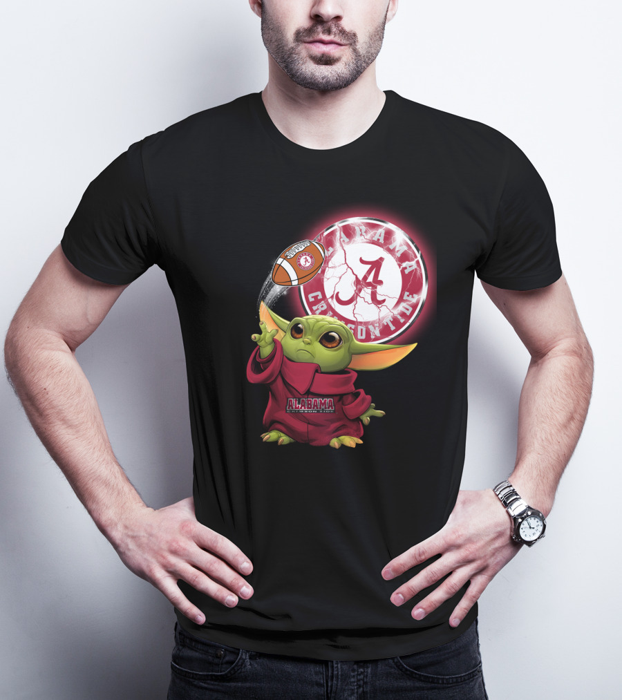 Alabama Crimson Tide Baby Alien Football Magic T-Shirt