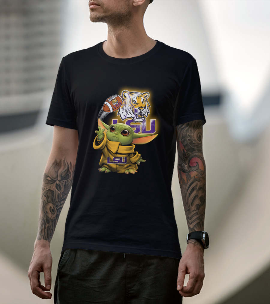 Lsu Tiger Football Baby Character Chtnca9014 T-Shirt