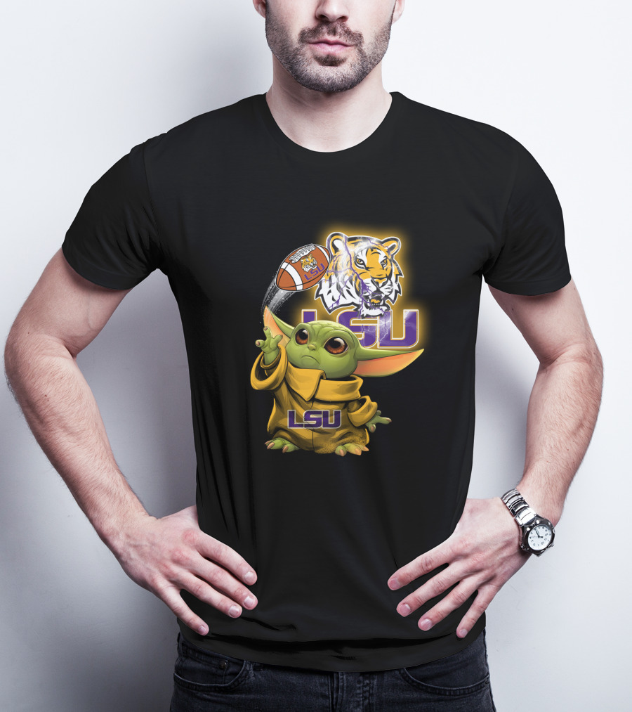 Lsu Tiger Football Baby Character Chtnca9014 T-Shirt