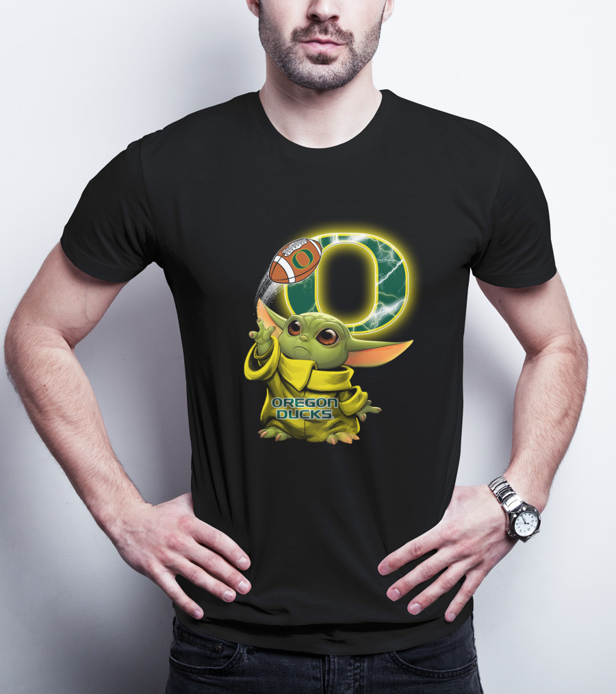 Oregon Ducks Baby Alien Football Force With Lightning 'Chtnca9022' T-Shirt