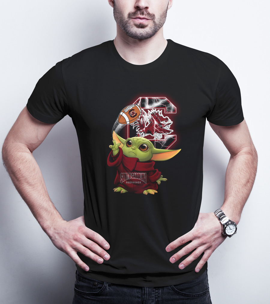 South Carolina Gamecocks Baby Alien Football T-Shirt