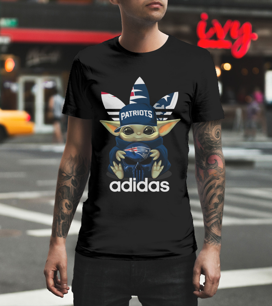 Patriots Yoda New England Fan Gear T-Shirt