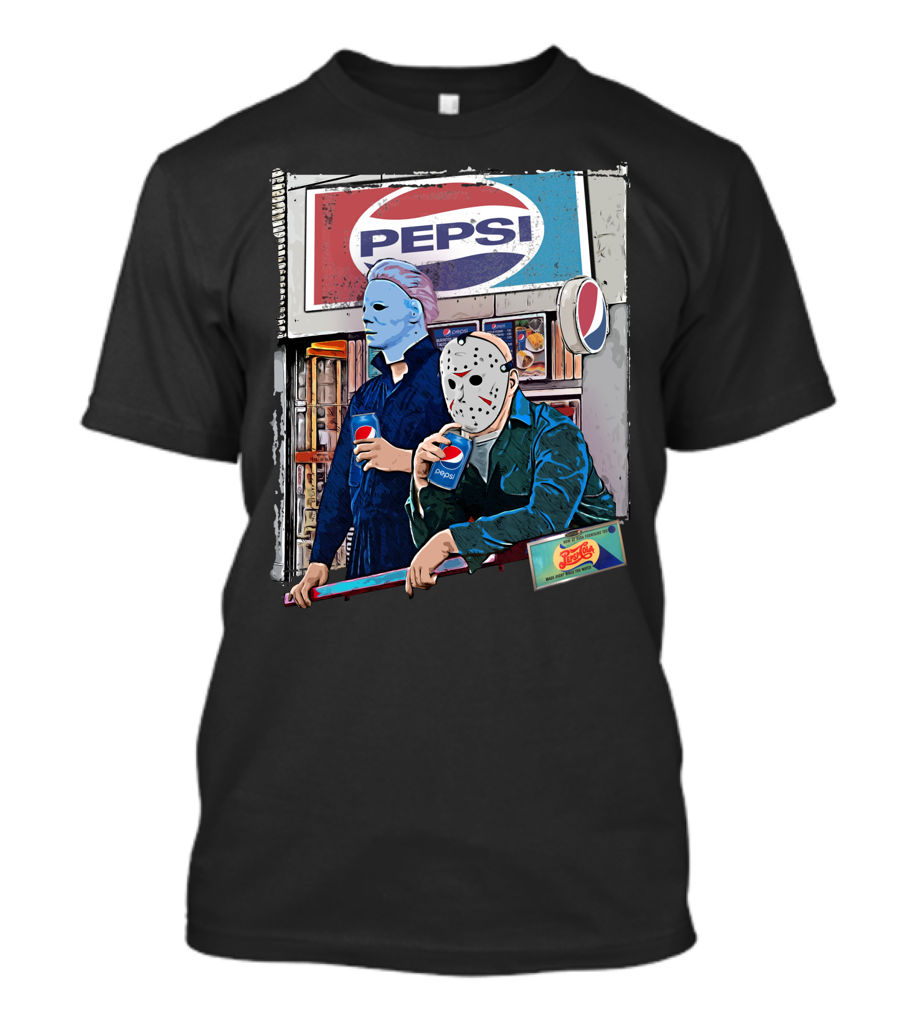 PSI HLW Pepsi Horror T-Shirt
