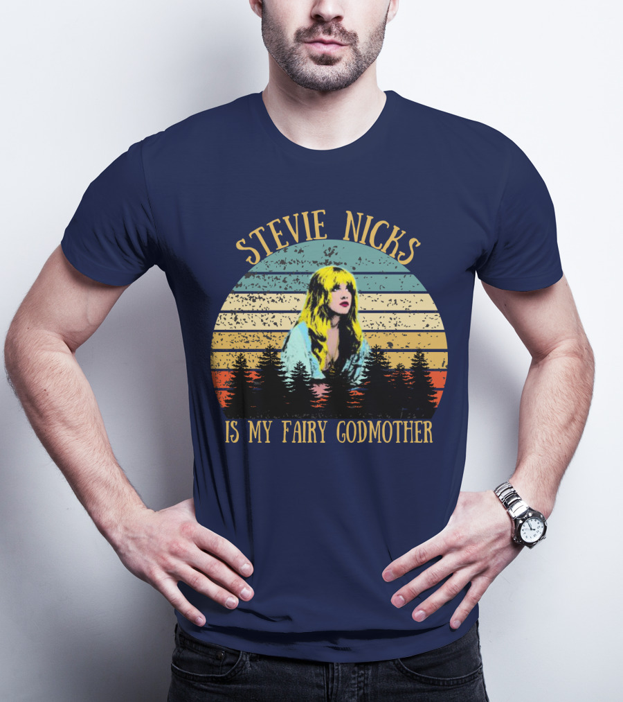 Stevie Nicks Is My Fairy Godmother Vintage Love T-Shirt