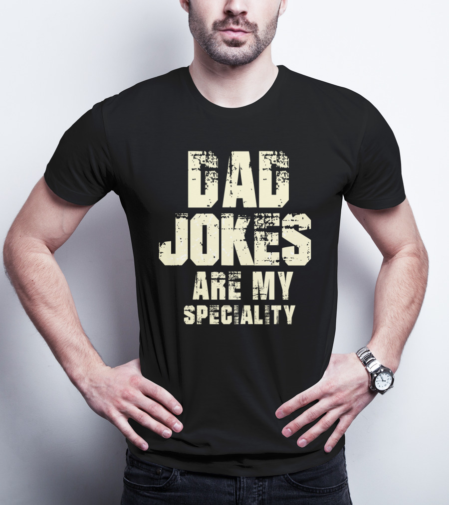 Dad Jokes Are My Speciality Retro T-Shirt