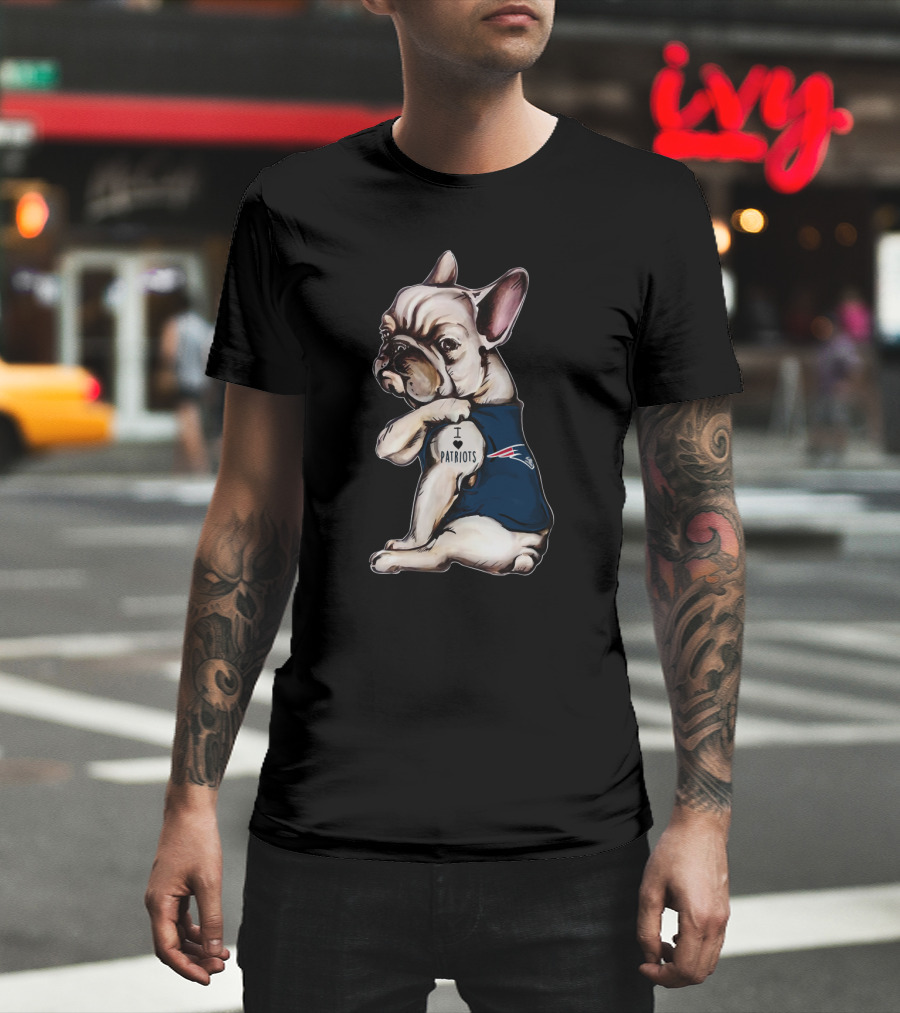 I Love Patriots New England Bulldogs Hta 20 T-Shirt
