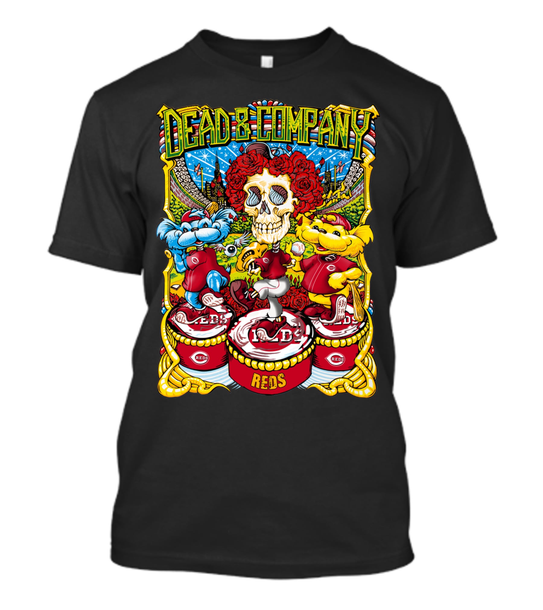 Dead & Company Reds Mlb 61 T-Shirt
