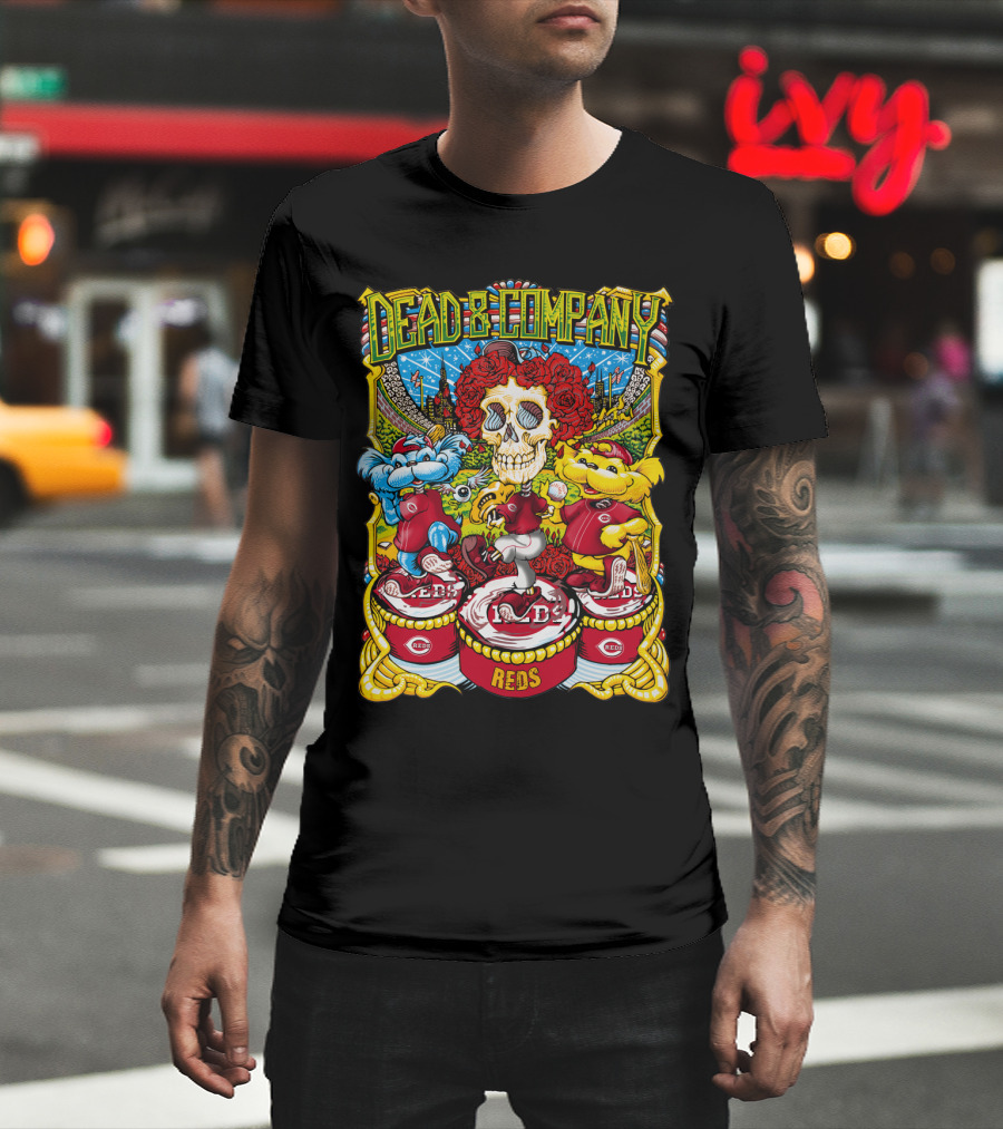 Dead & Company Reds Mlb 61 T-Shirt