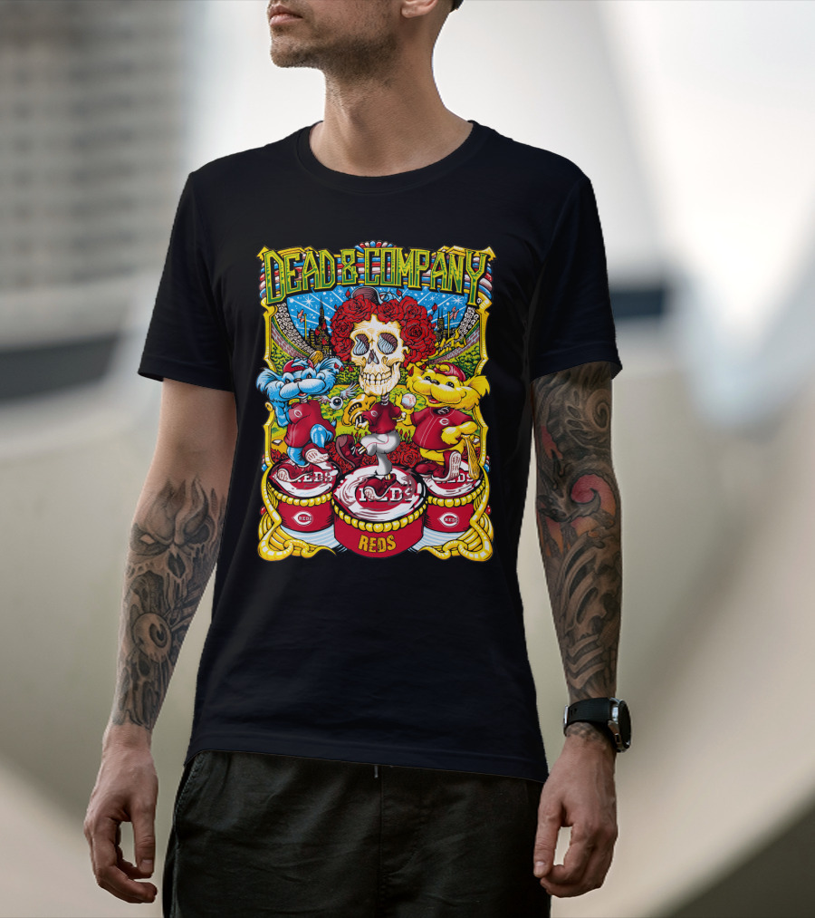 Dead & Company Reds Mlb 61 T-Shirt