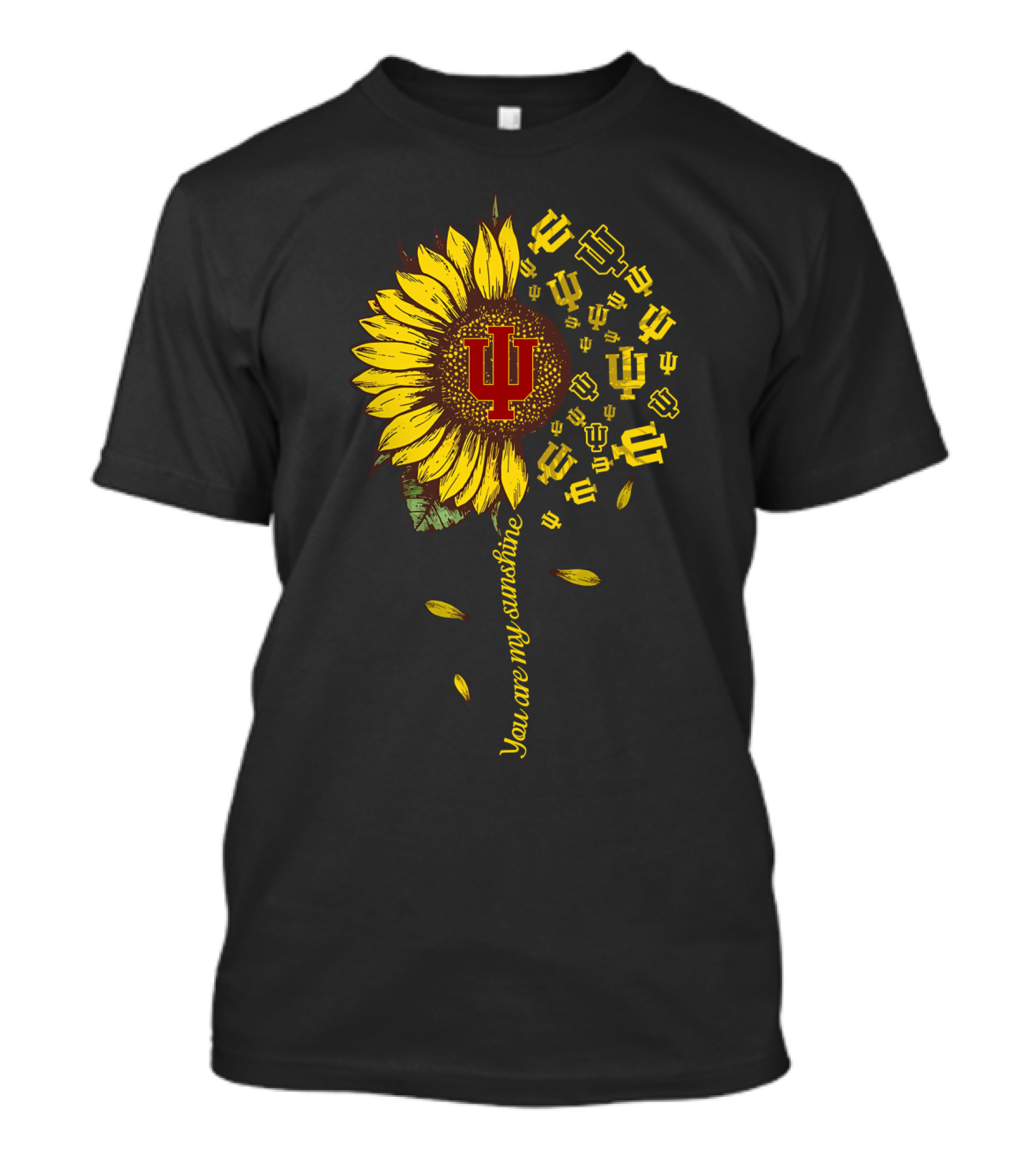 Indiana University Sunflower You Are My Sunshine T-Shirt