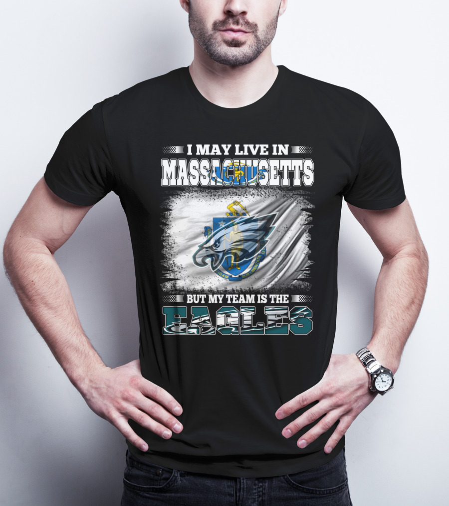 Massachusetts Roots Philadelphia Eagles T-Shirt