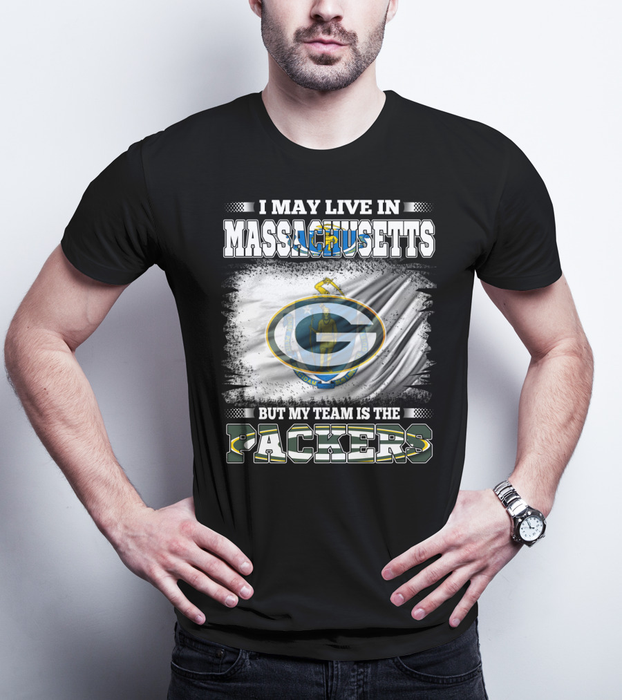 Massachusetts Resident Loyal To Packers Team T-Shirt
