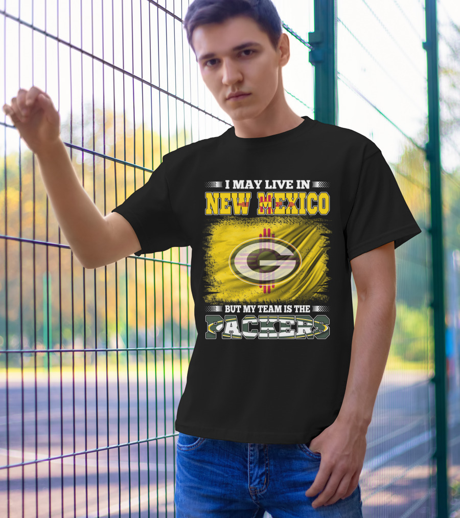 New Mexico Resident Proud Green Bay Packers Fan T-Shirt