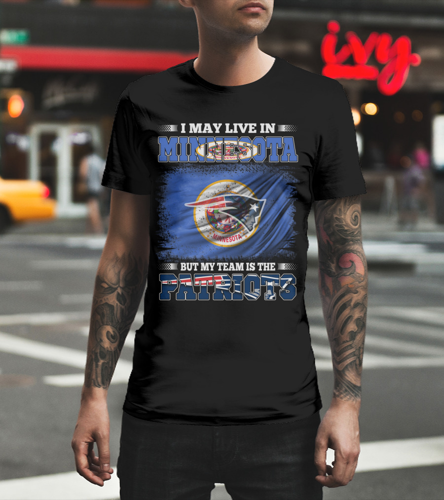 Minnesota Resident New England Patriots Team Loyalty T-Shirt