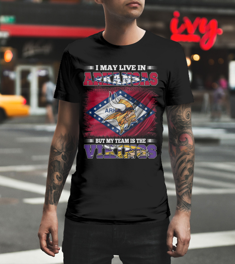 Arkansas Loyalty With Viking Pride Football Fan T-Shirt