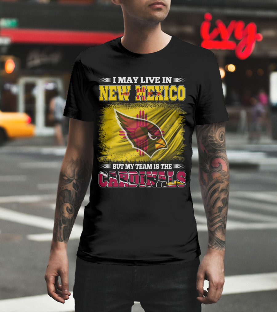 New Mexico Fan With Loyalty To Cardinals Team T-Shirt