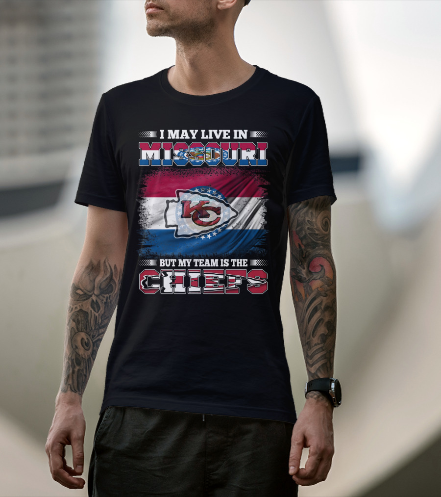 Missouri Pride Kansas City Chiefs Team Loyalty Fan T-Shirt