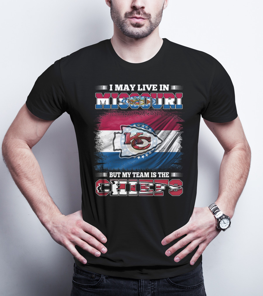 Missouri Pride Kansas City Chiefs Team Loyalty Fan T-Shirt