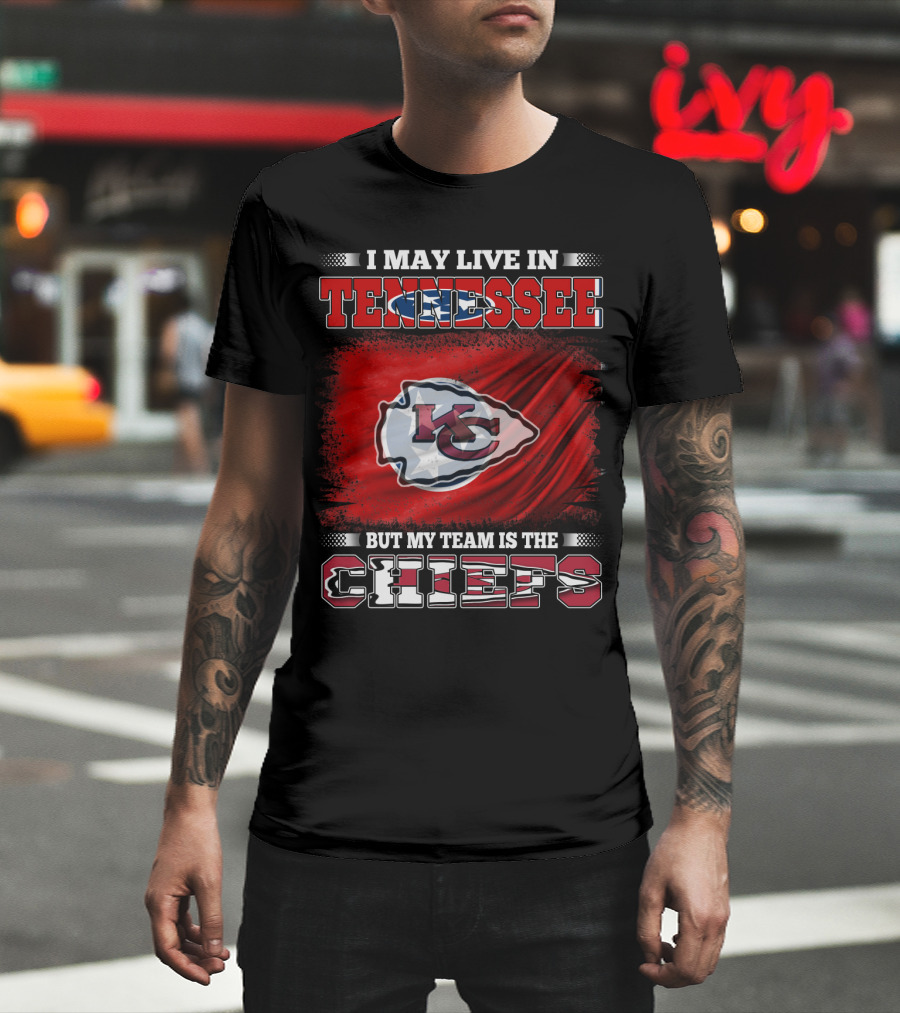 Tennessee Fan With Kansas City Chiefs Loyalty T-Shirt