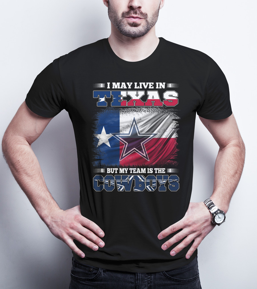 Texas Pride With Dallas Cowboys Star Fans T-Shirt